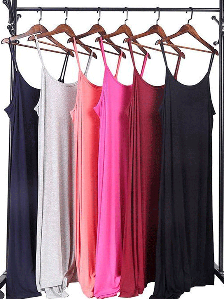 High Quality Modal Cotton Slip Dress – Eva Trends